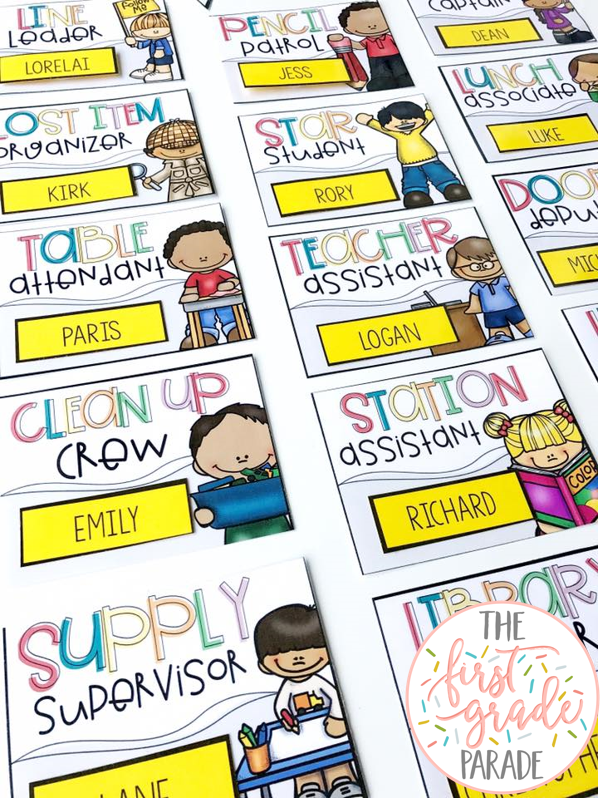 Help Wanted: Classroom Jobs! - Cara Carroll