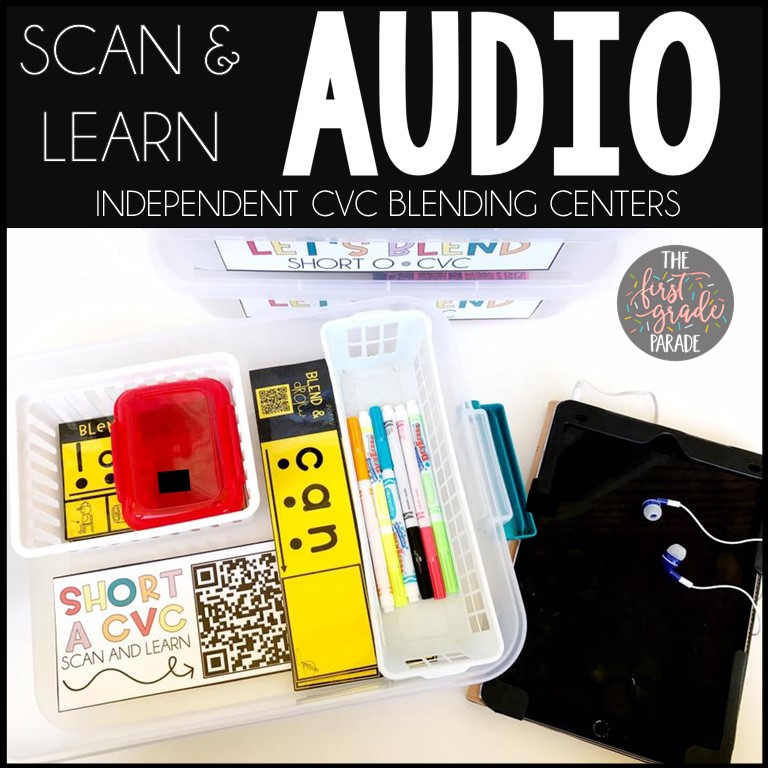 Audio CVC Blending Centers - Cara Carroll