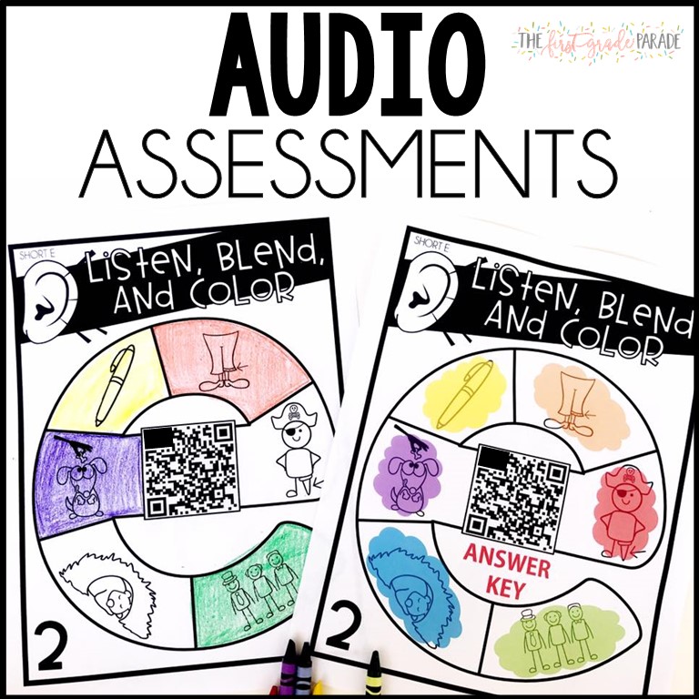 audio cvc blending assessments - Cara Carroll