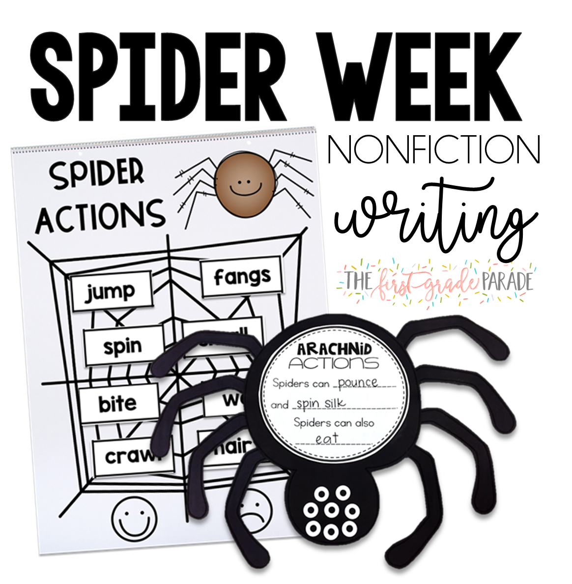 Spider Week Verbs - Cara Carroll