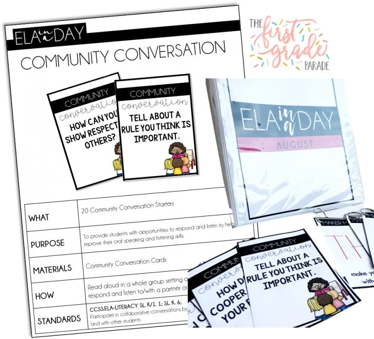 ELA in a Day -Back to School - Cara Carroll