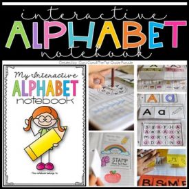 Interactive Alphabet Notebook {Letters A-Z} - Cara Carroll